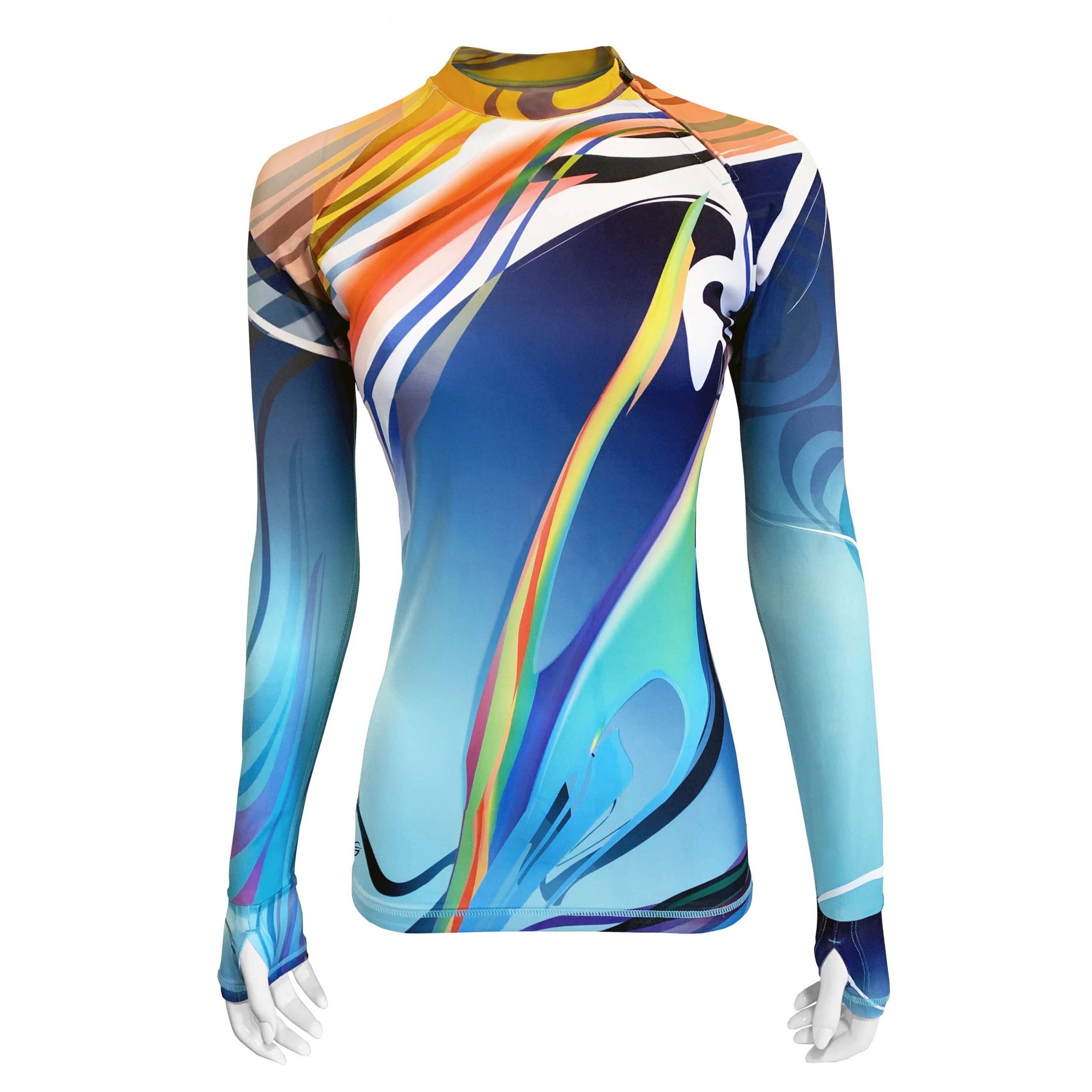 Long Sleeve Rash Guard for Women UPF 50+| Azzura – Platinum Sun